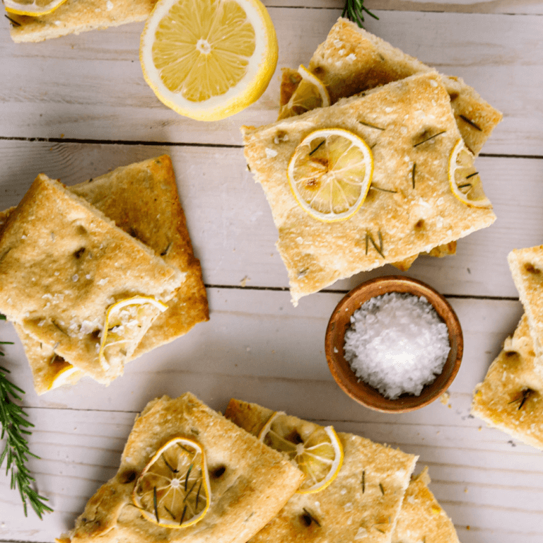 Homemade Lemon Thyme Flatbread - Wilson Foods