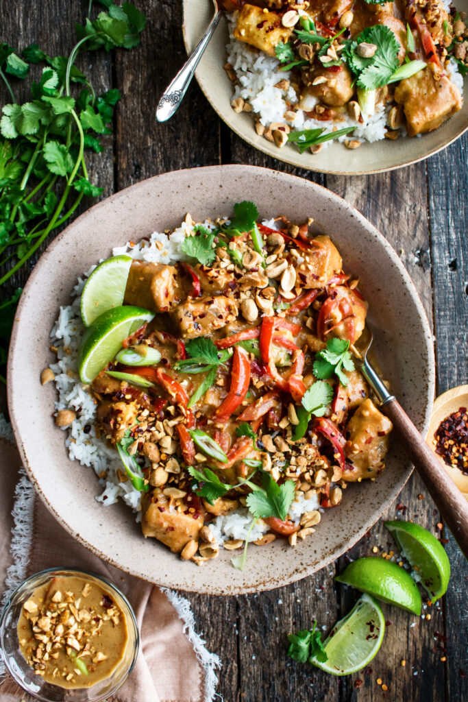 Spicy Thai Peanut Chicken - Wilson Foods