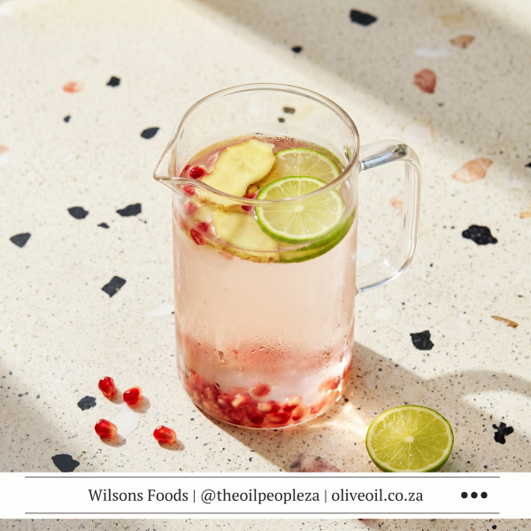 Pomegranate, Ginger & Lime Water - Wilson Foods